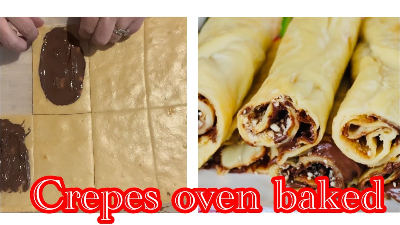 Viral OVEN BAKED CREPES/ 20min baking. Delicious and Simple - YouTube