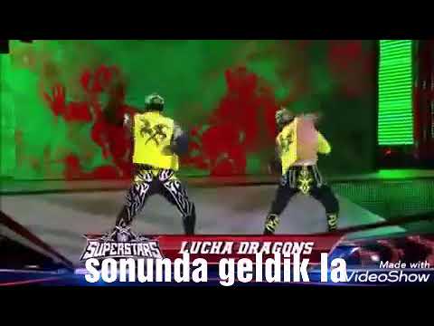 WWE komik montaj - the lucha VS health slater & bo dallas #1 küfürlü