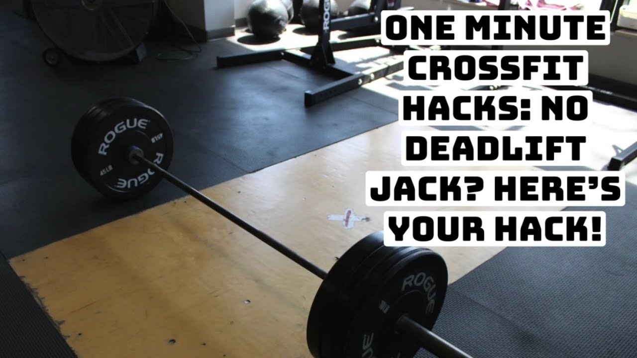 No Deadlift Jack - 1min CrossFit Hack - YouTube