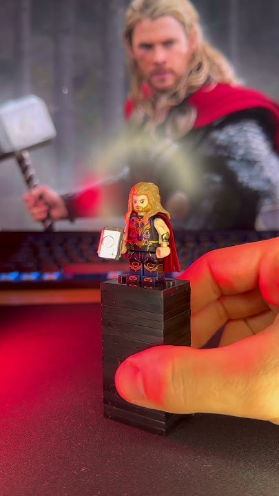 Тор - Лего Минифигурки Марвел #lego #лего #thor #marvel - YouTube