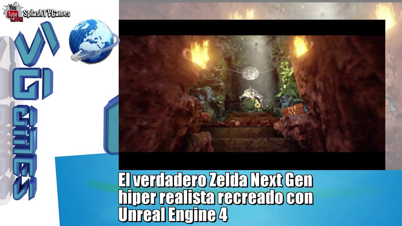 El verdadero Zelda Next Gen hiper realista recreado con Unreal Engine 4 ...