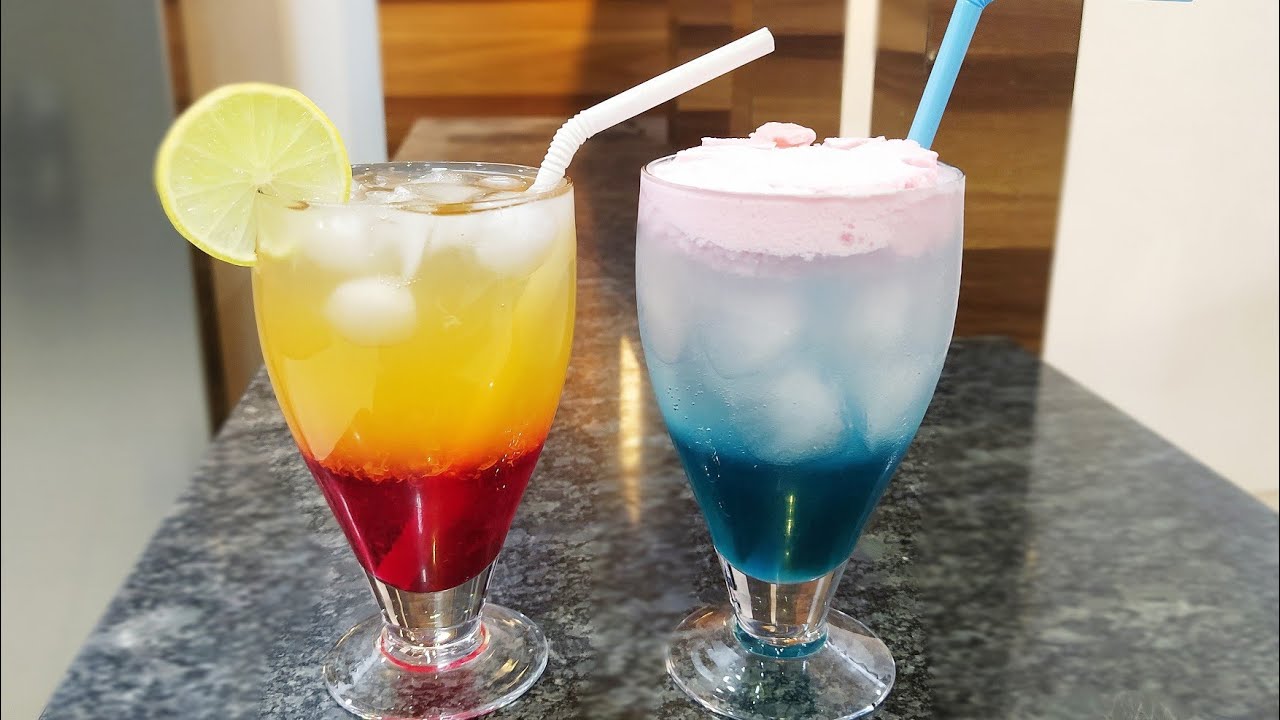 Mocktail | Sunrise beach | Blue Paradise | Summer drinks mocktail - YouTube