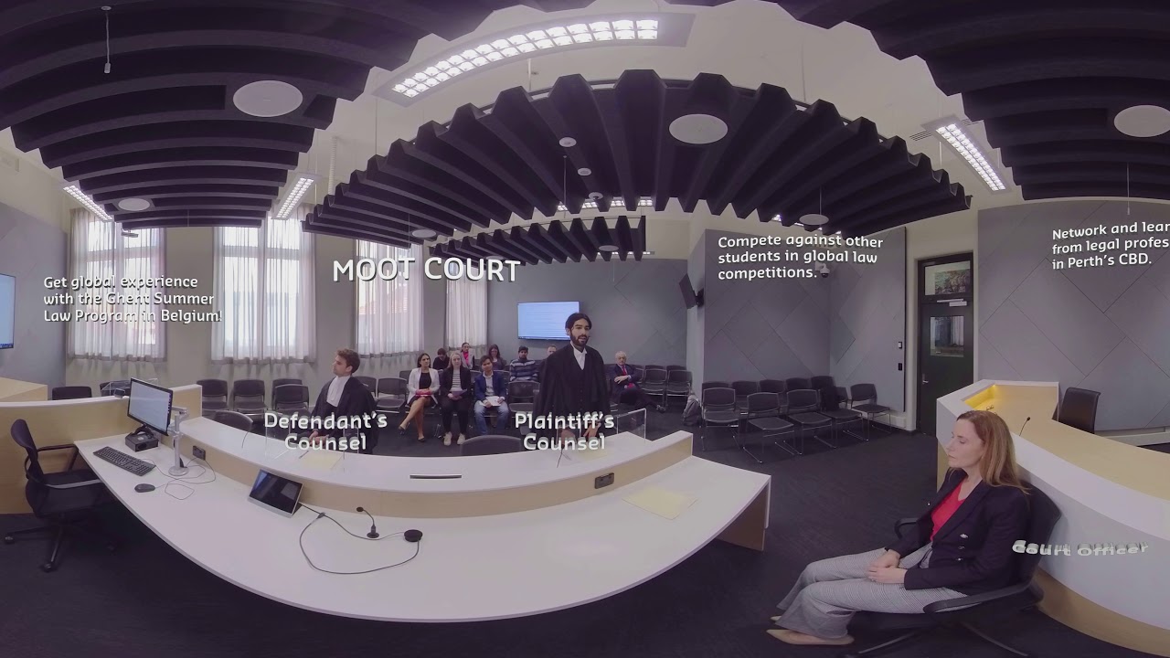 3D VR | Curtin University's Moot Court - YouTube