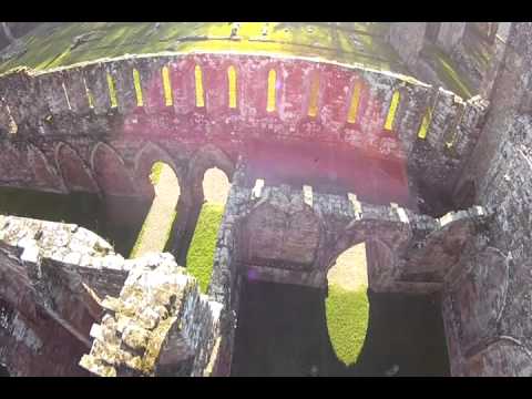 Barrow-in-furness abbey birds eye view. - YouTube