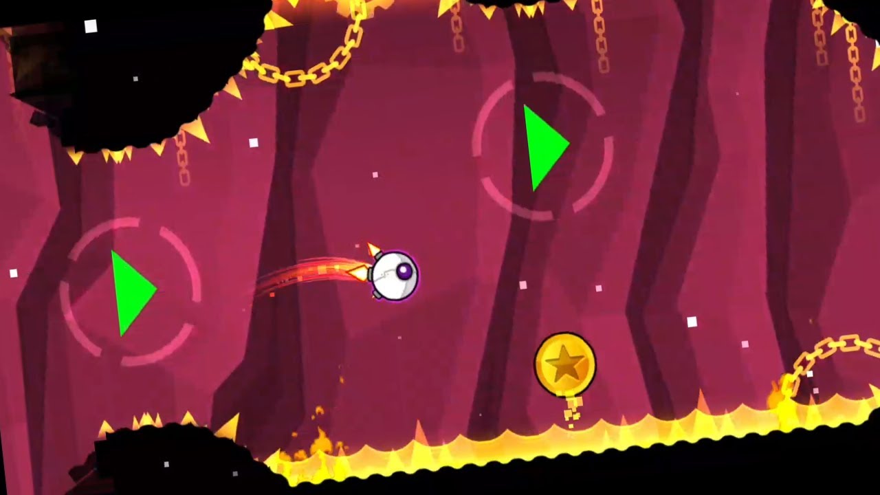 [GD Meltdown 2.2] Viking Arena Swing Copter 100% [3 coins] | Geometry ...