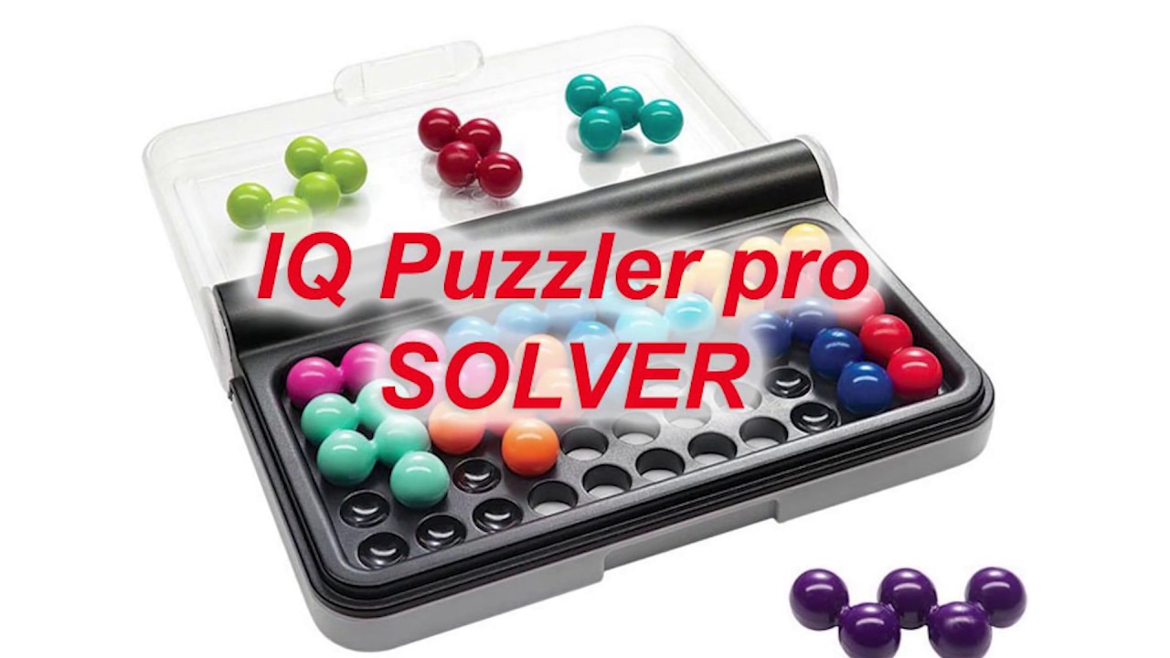 IQ Puzzler PRO tutorial Level: Master Puzzle: 36 - YouTube