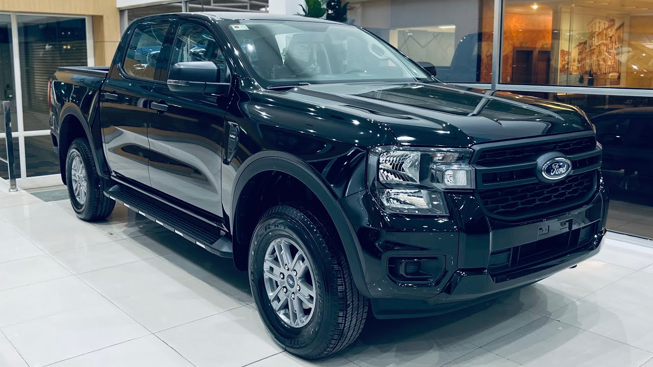2024 Ford Ranger XL Si-Turbo l Interior and Exterior Black Color - YouTube