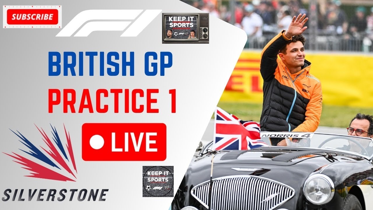 F1 2024 BRITISH GP PRACTICE 1 - YouTube