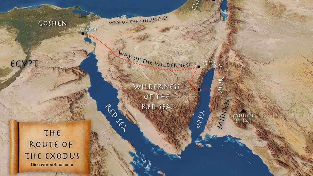 Journey Of The Exodus From Egypt To The Red Sea Crossing YouTube journey-of-the-exodus-from-egypt-to-the-red-sea-crossing-youtube