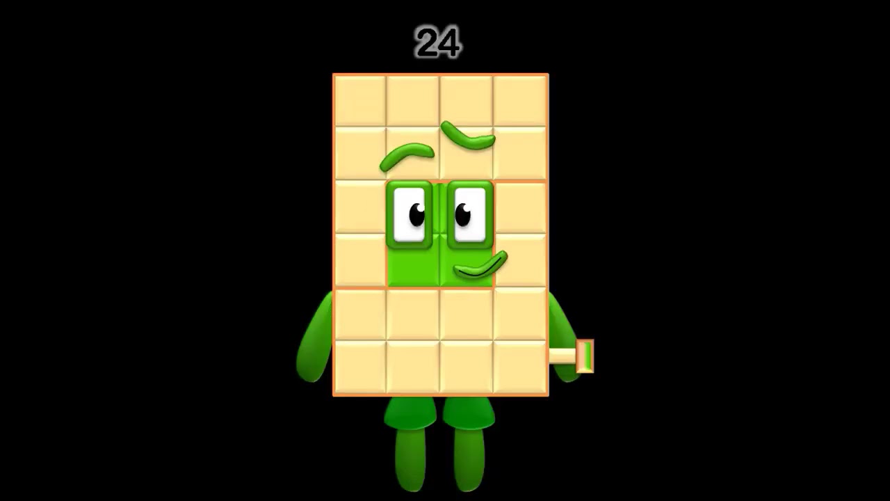 My very very old Numberblock 23, 24 and 26 old fan designs - YouTube