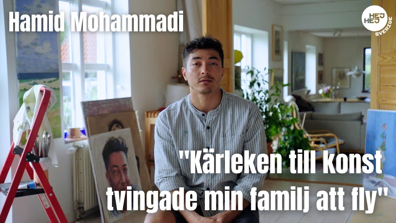 Trailer | "Kärleken till konst tvingade min familj att fly" - Hamid Mohammadi | Målade minnen ...