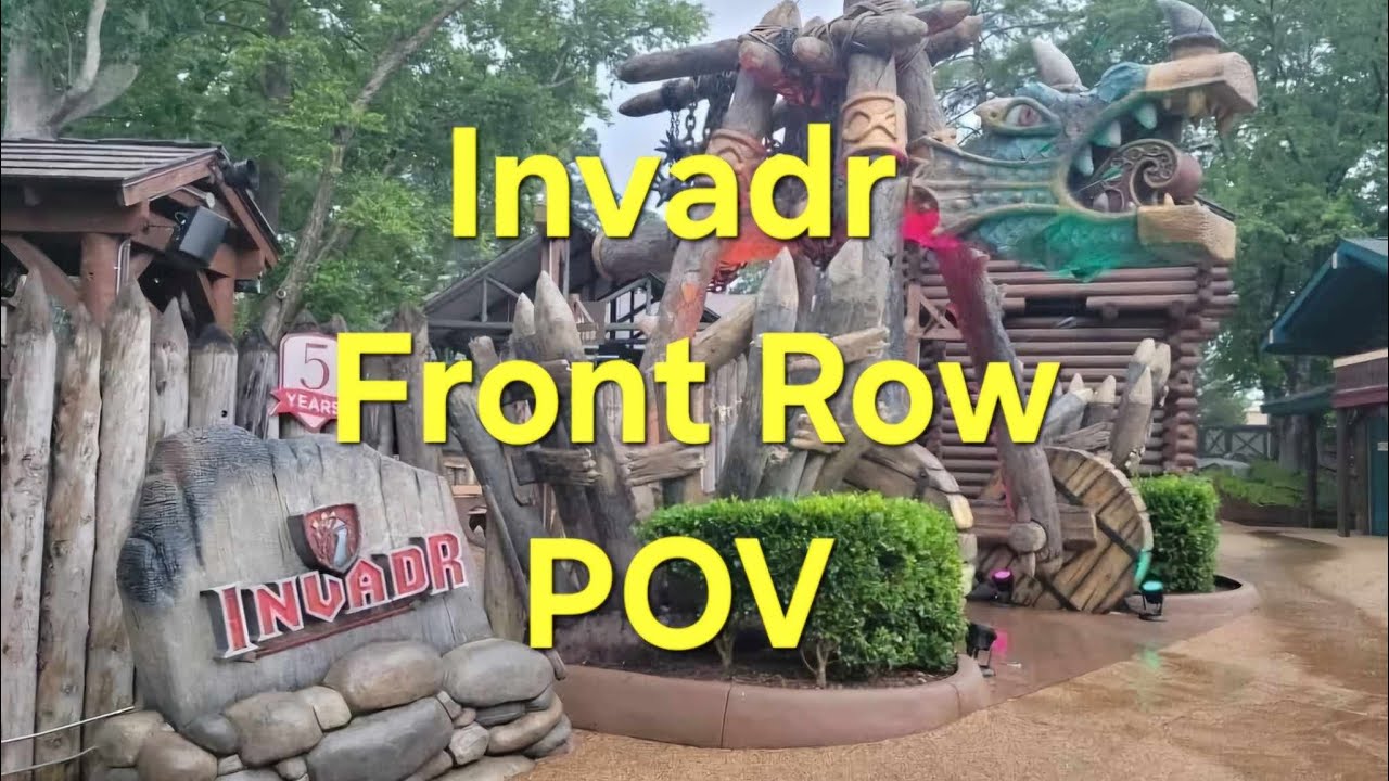 Invadr Front Row on ride video. - YouTube