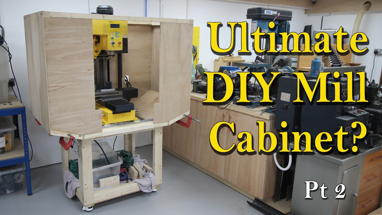 CNC Mill Cabinet Build - YouTube