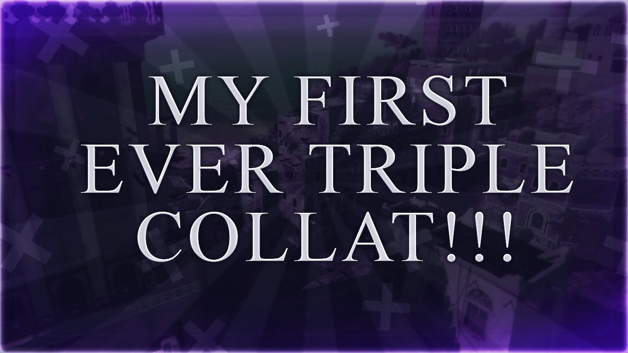 MY FIRST EVER TRIPLE COLLAT!!! - YouTube
