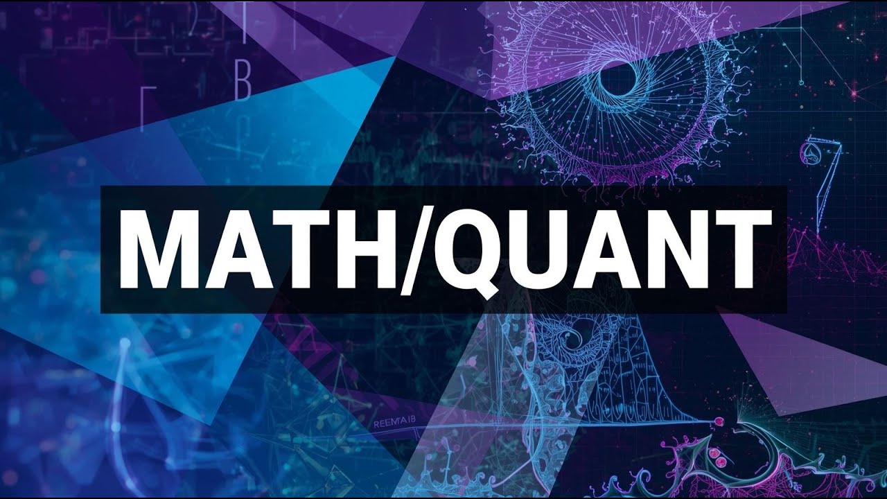 Math and Quant demo class - YouTube