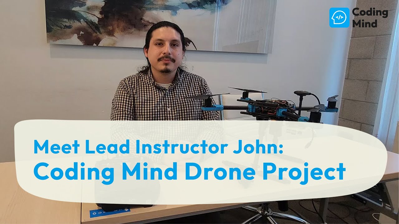 Coding Mind lead instructor shares lessons on #drone project! - YouTube