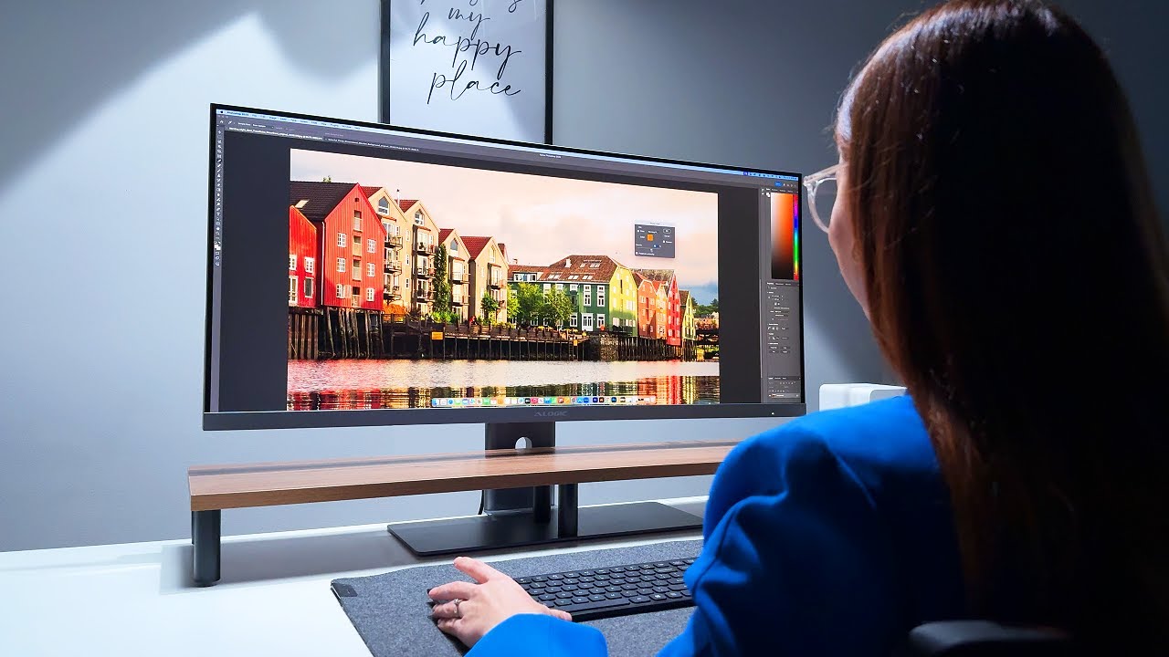 The THINNEST & most STYLISH monitor you've ever seen! | Alogic's Edge ...