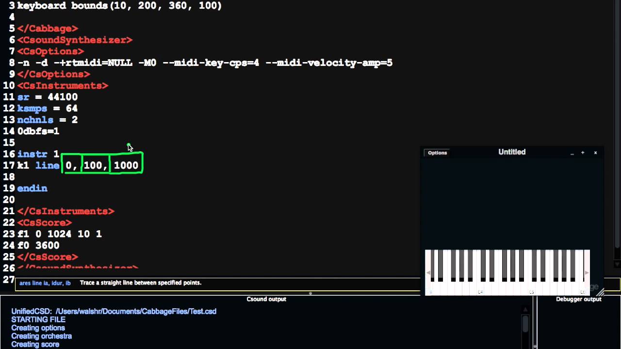 3. Opcodes in Csound - YouTube