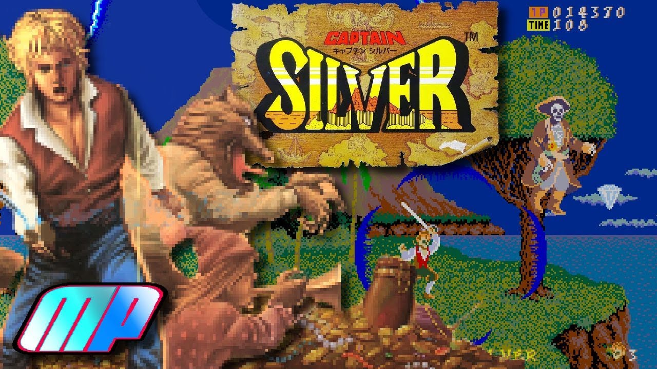 Captain Silver (Arcade) Playthrough longplay retro video game - YouTube