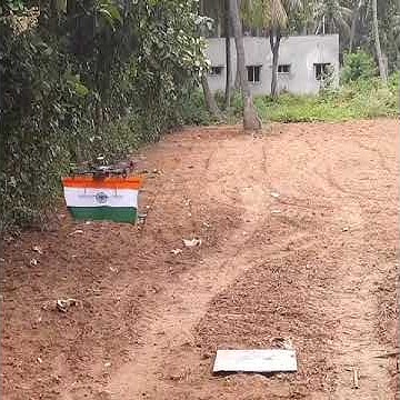 drone flag hoisting vande Mataram - YouTube