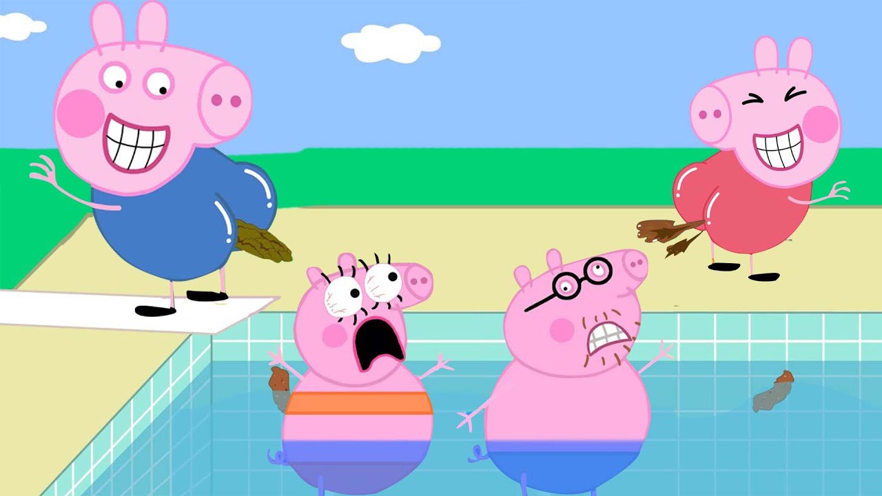 What Are George and Peppa Doing ??? - Peppa Pig Funny Animation - YouTube