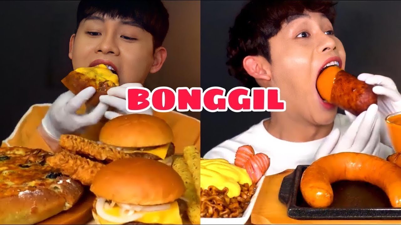 BEST BONGGIL ASMR EATING VIDEOS COMPILATION - YouTube