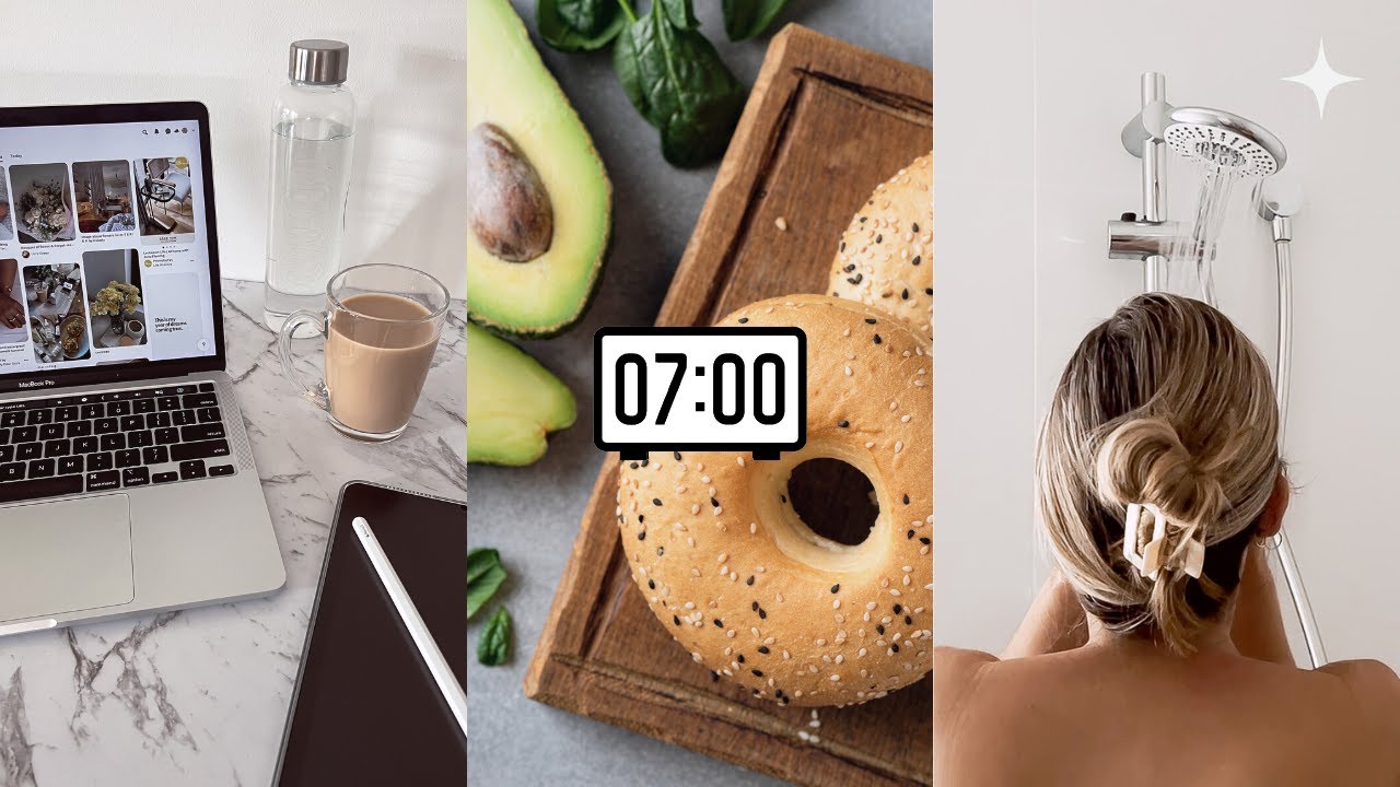 7AM MORNING ROUTINE! Realistic habits, productive, simple, calm ...