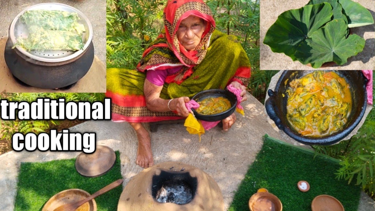 traditional cooking || dadi's kitchen || Village food recipe - YouTube