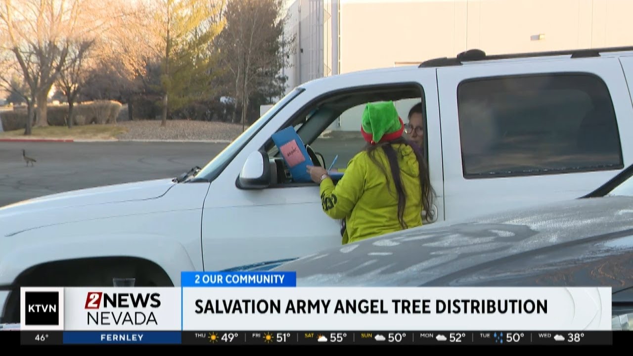 Salvation Army Angel Tree Distribution - YouTube