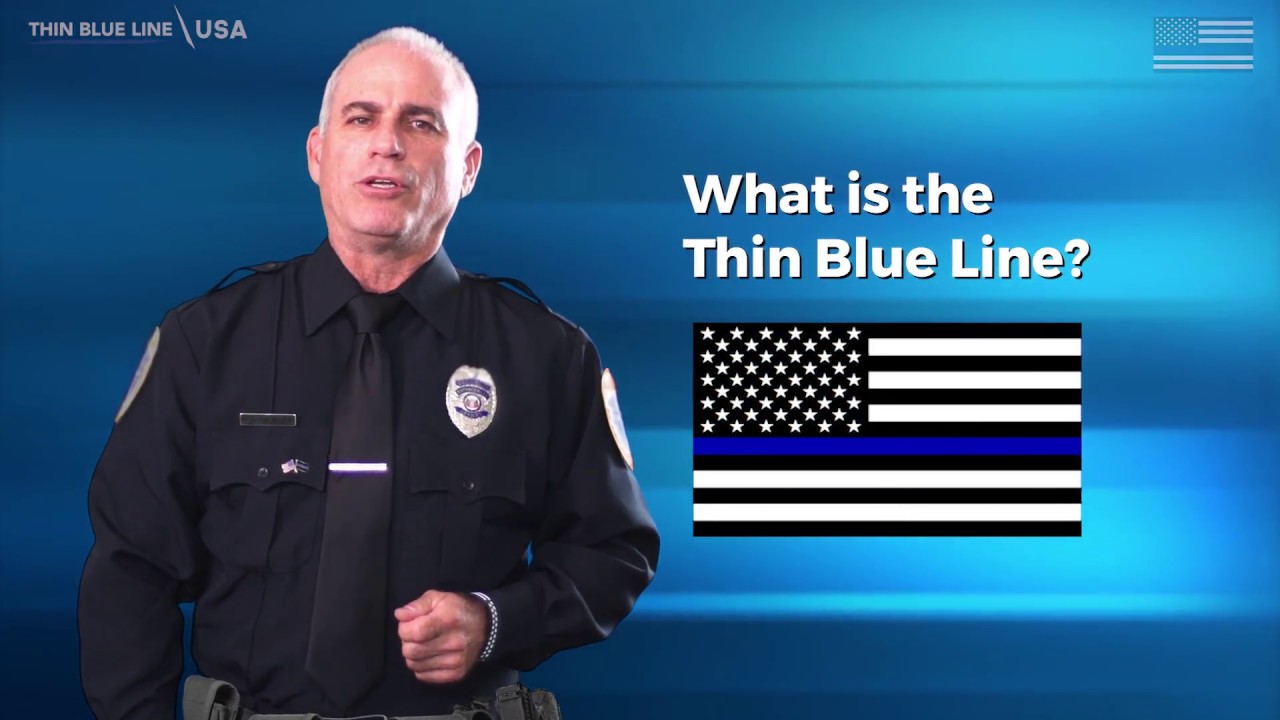 What is the Thin Blue Line? - YouTube