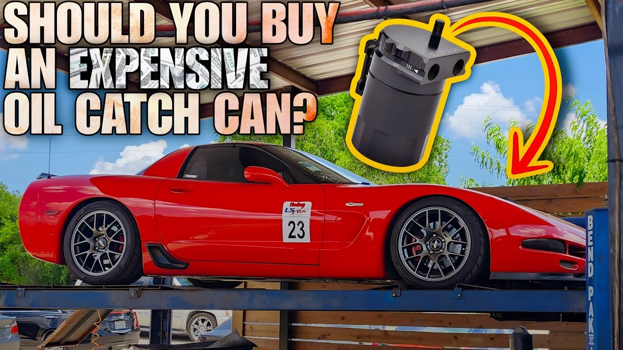 Installing An Oil Catch Can On The C5 CORVETTE // Engine Bay Dress-Up ...