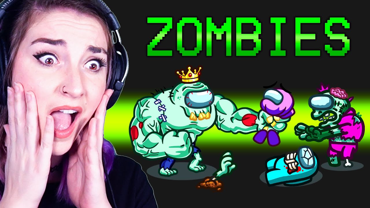 KILLING ZOMBIES to ESCAPE in AMONG US! [NEW MOD] - YouTube