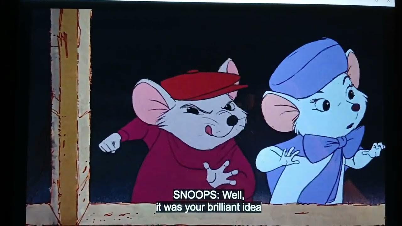 The Rescuers (1977) Medusa and Snoops scene (Audio Description) - YouTube