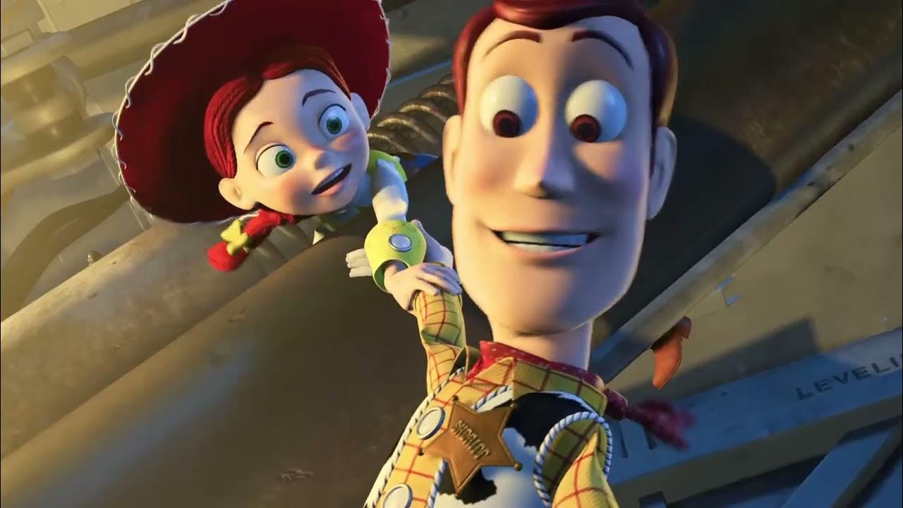 Toy Story 2 (1999) - Escape Del Avion Español Latino - YouTube