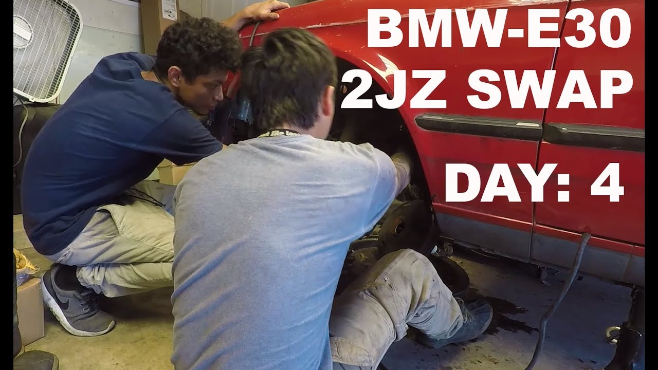 2JZ BMW E30 Fuel System Prep (BMW E30 2JZ SWAP PT.4) - YouTube