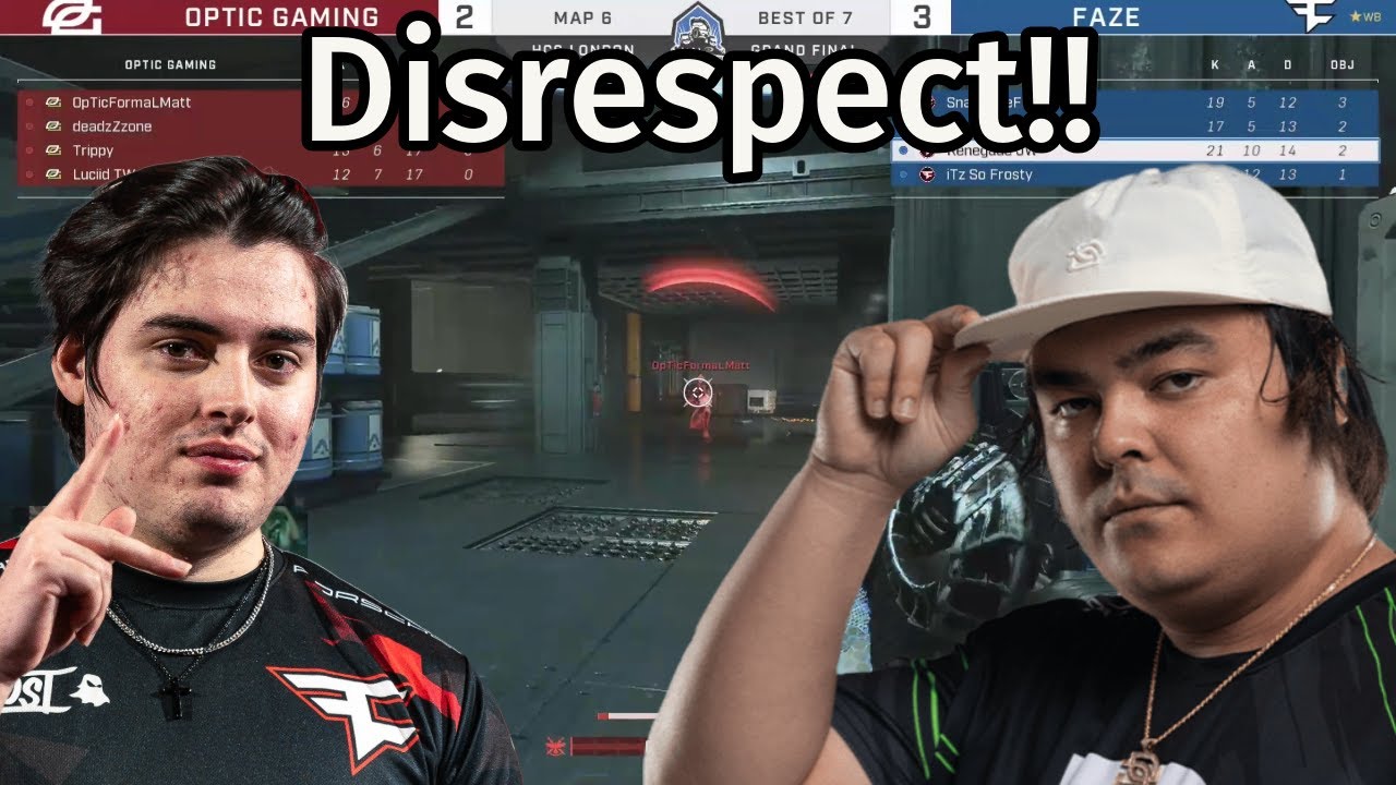 FaZe Renegade TeaBags OpTic FormaL After Beating OpTic In The HCS ...