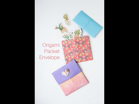 How to fold Origami Packet Envelope #Shorts - YouTube