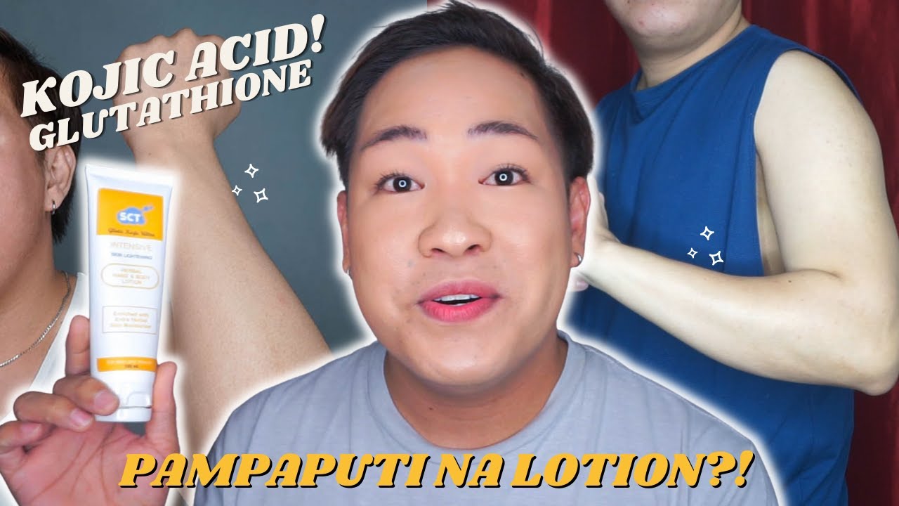 BEST PAMPAPUTI NA LOTION THIS 2022? SCT GLUTA KOJIC ULTRA WHITENING ...