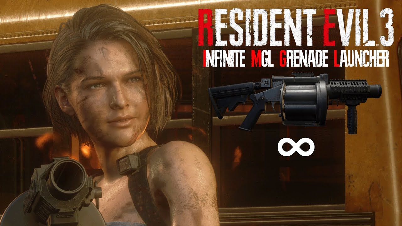 Resident Evil 3 Remake - Infinite MGL Grenade Launcher in Inferno Full ...