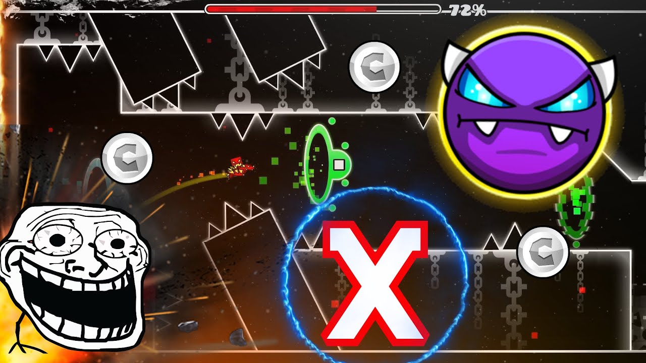 X - TriAxis [All Coins] | Geometry Dash | Noel42YT - YouTube