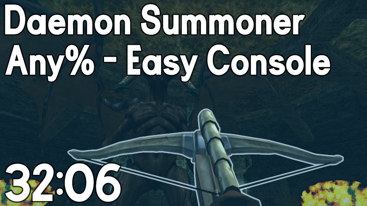 Daemon Summoner Any% 32:06 (Console, Easy) OLD WORLD RECORD - YouTube