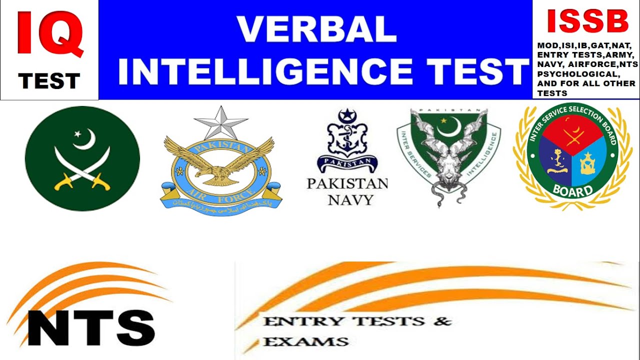 ISSB VERBAL INTELLIGENCE TEST | HOW TO CLEAR VERBAL INTELLIGENCE TEST ...