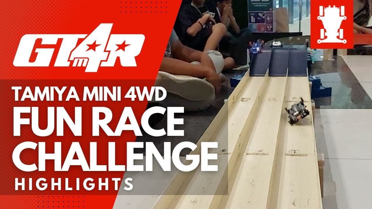 June Tamiya mini 4wd Fun Race Challenge Round 1 - YouTube