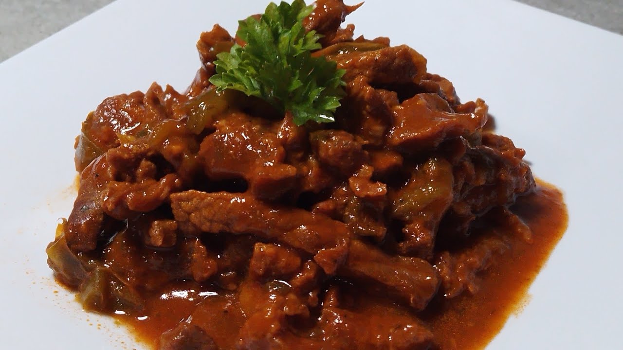 Cómo preparar bistec picado al Estilo panameño🇵🇦 - YouTube