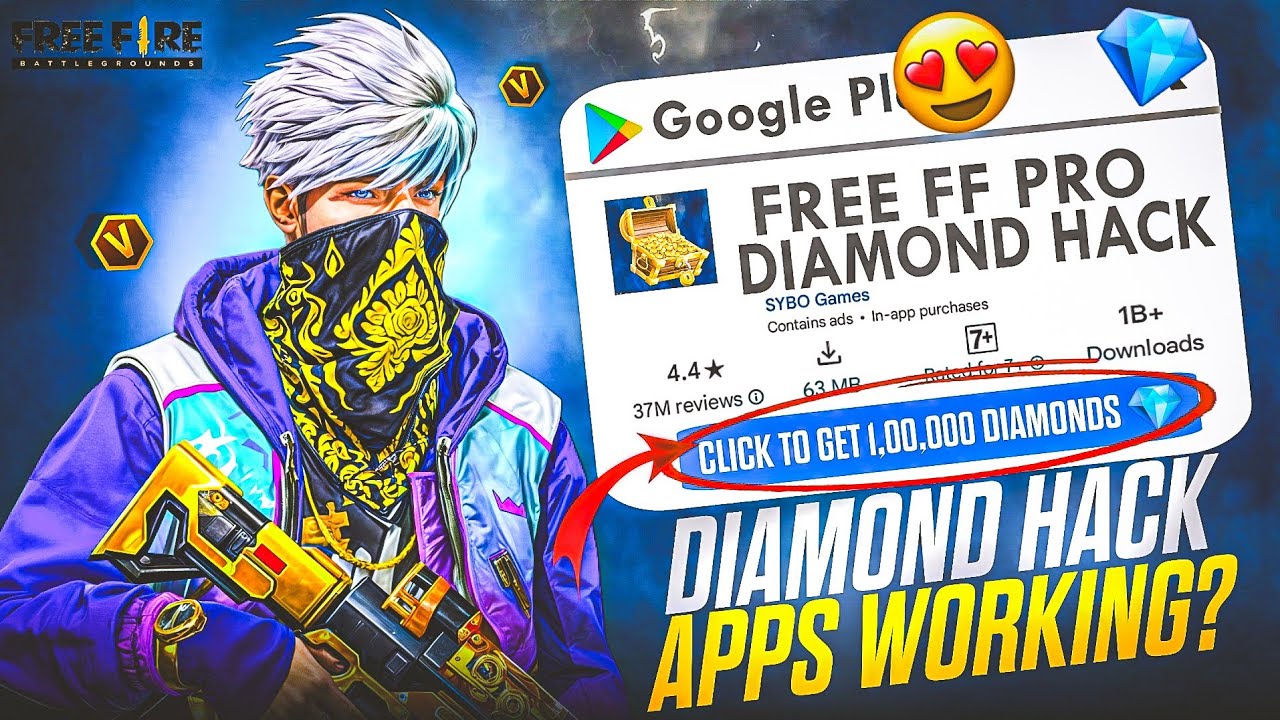 I TRIED DIAMOND APPS FROM PLAYSTORE 😱 GARENA FREE FIRE - YouTube