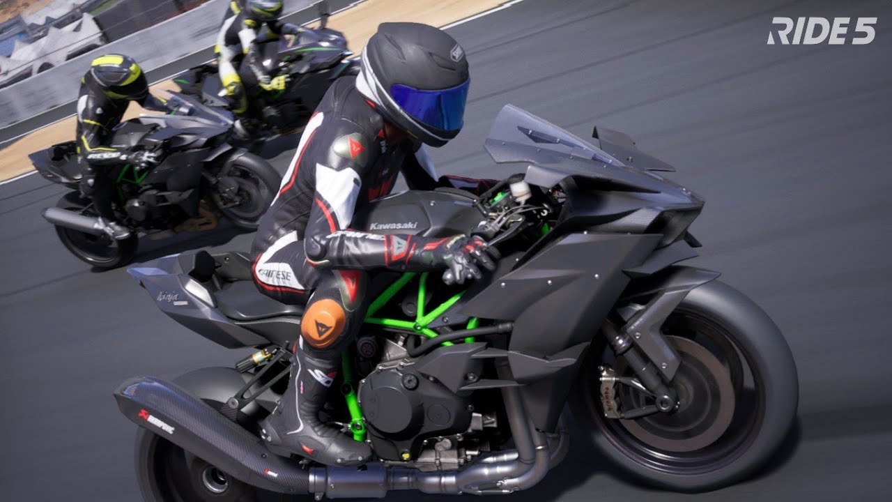 Kawasaki Ninja H2R - Superbike - Ultimate Race - YouTube