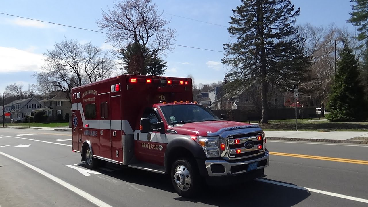 *RARE* Leominster MA Fire Department | Rescue 1 Responding - YouTube