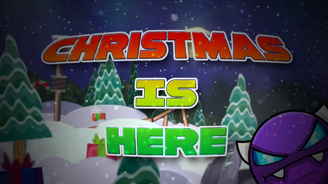 "Christmas Is Here" by Hack965 (Easy Demon) | Geometry Dash 2.2 - YouTube