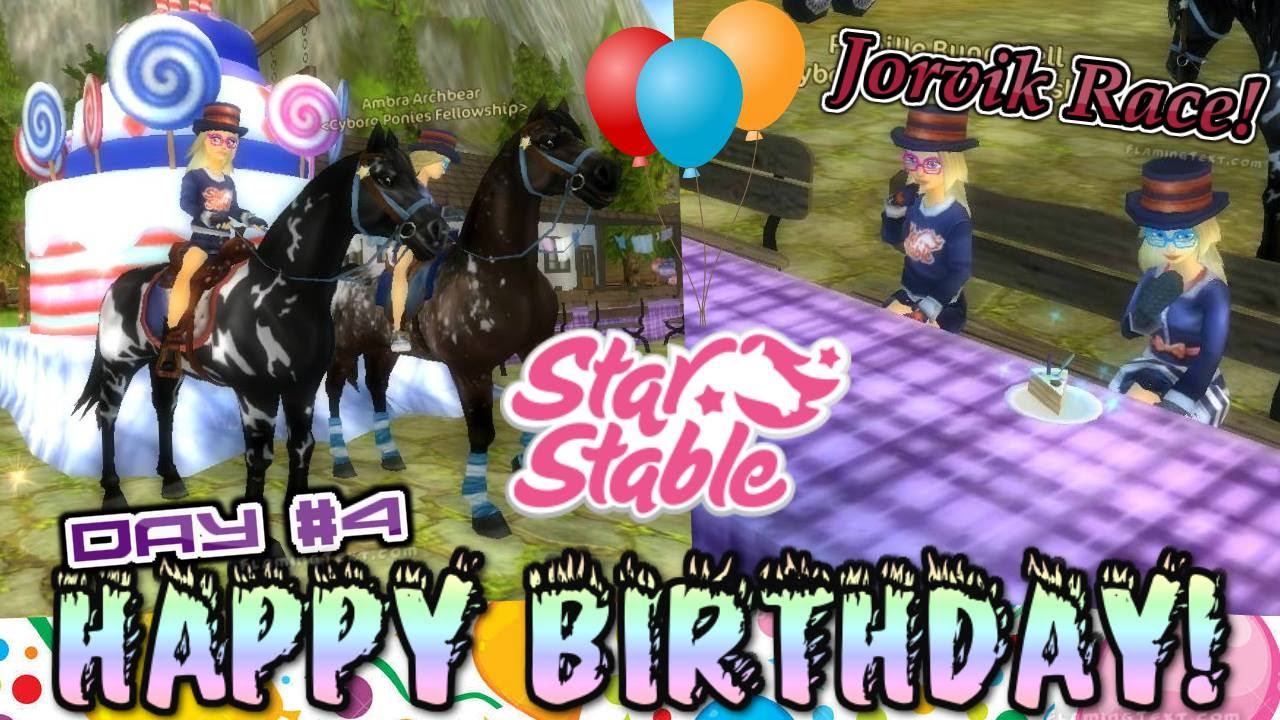 Star Stable Online: Birthday Celebrations! Day 4 - YouTube