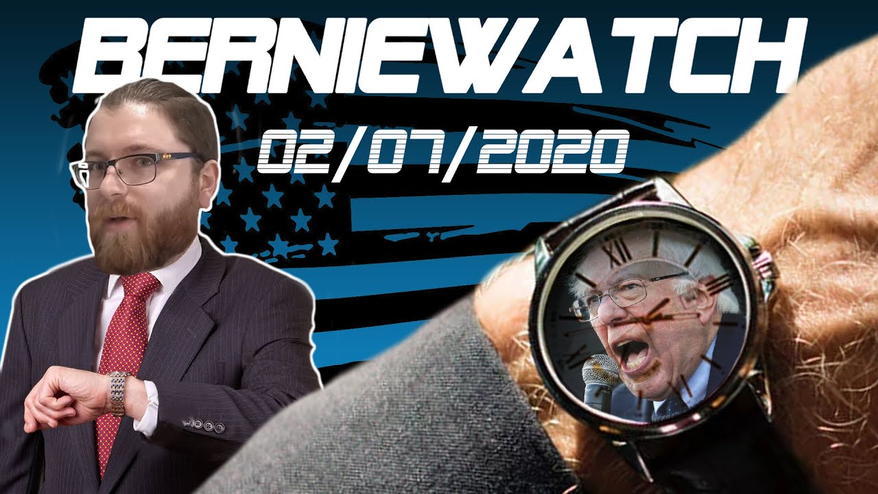 BERNIEWATCH 02/07/2020 | BERNIE WINS IOWA - YouTube